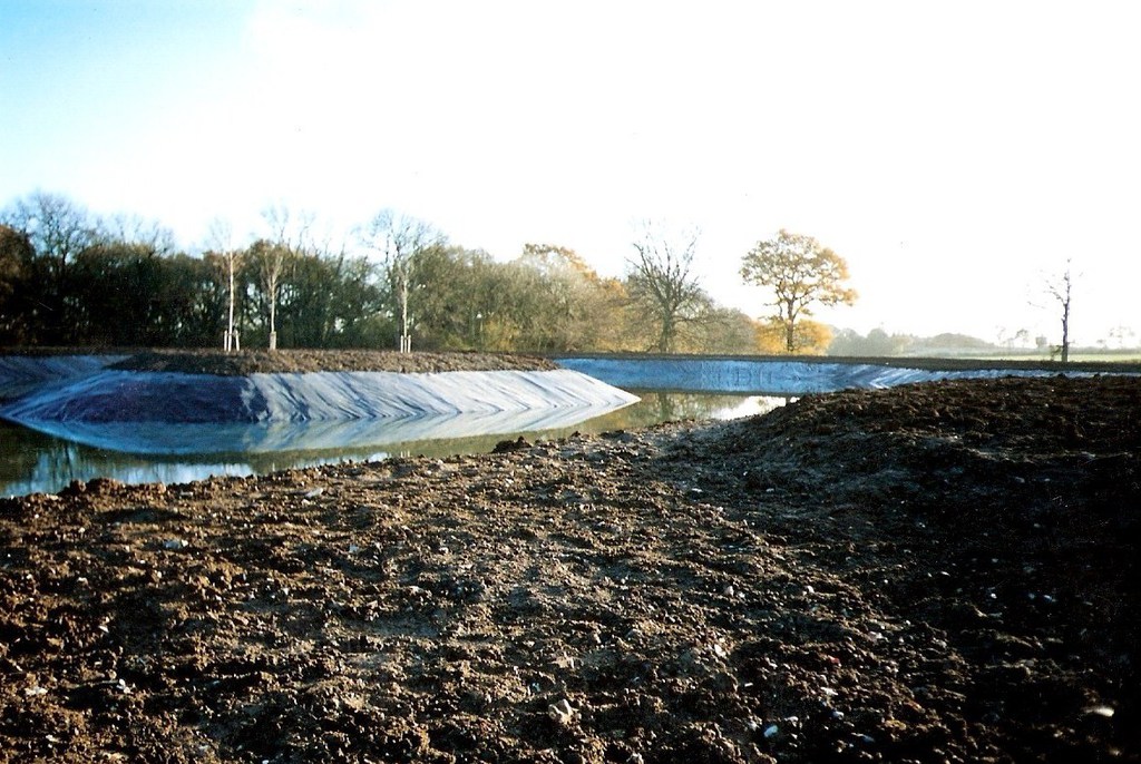 Lake construction for private landscape project | Lakes & Fountains ...