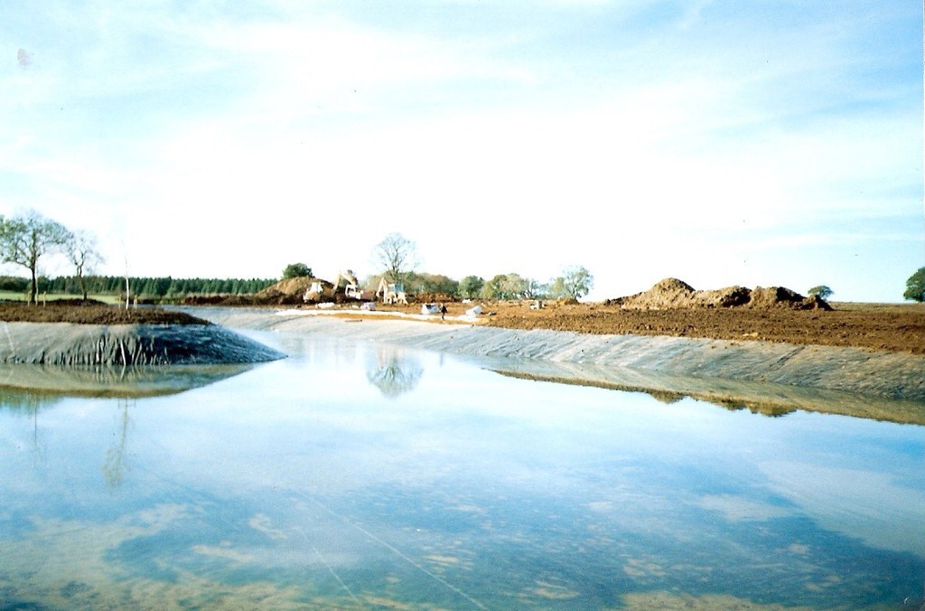 Lake construction for private landscape project | Lakes & Fountains ...