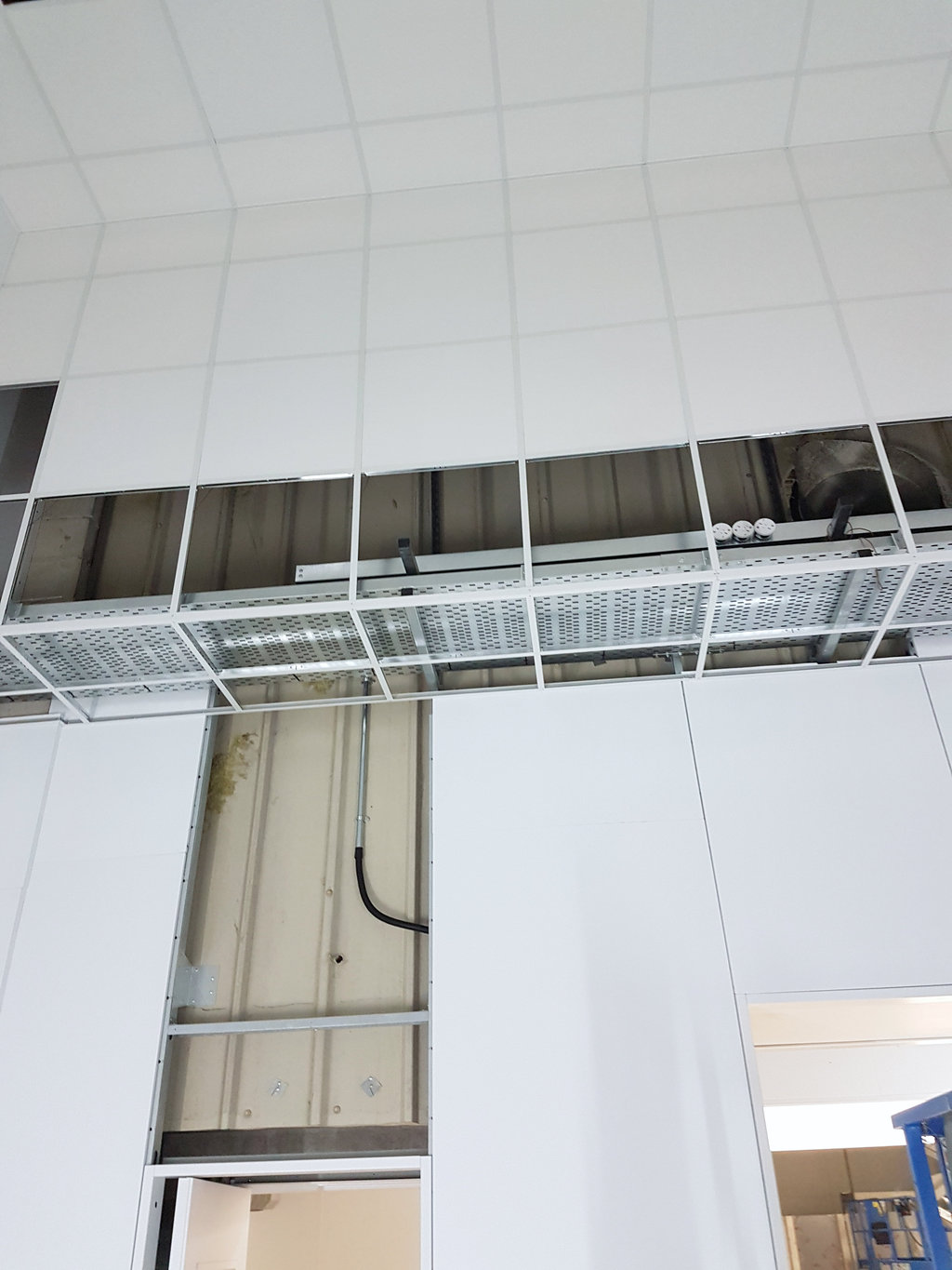 Walk-on modular ceilings | Modular Sterile Developments | ESI Building ...