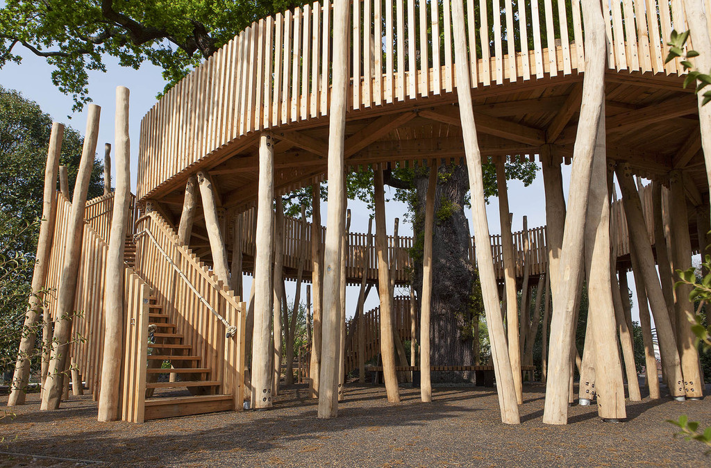 Oak Tree Circle timber play structure - Kew Gardens | Duncan & Grove ...