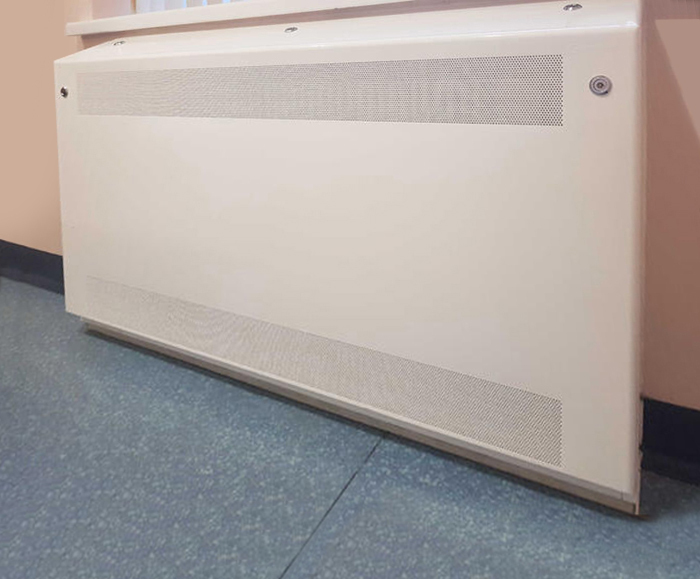 Anti-ligature radiator covers for mental health hospital | Contour ...