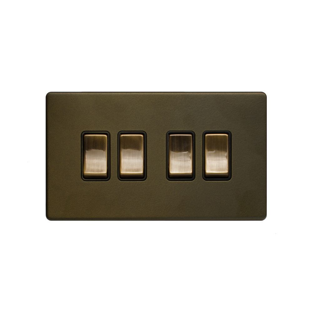 Eton Collection of bronze switches and sockets | Soho Lighting Company ...