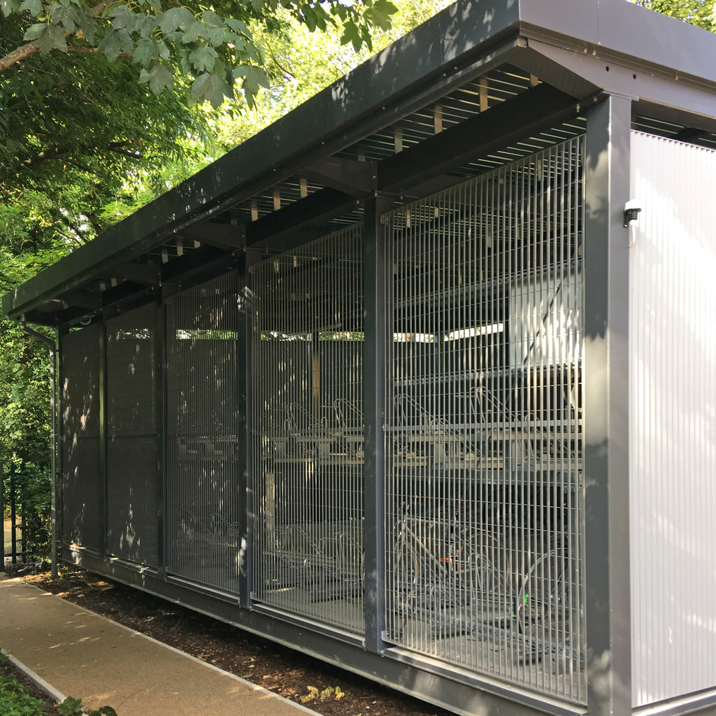 Architect-designed cycle compound - Oxford city centre | Lang+Fulton ...