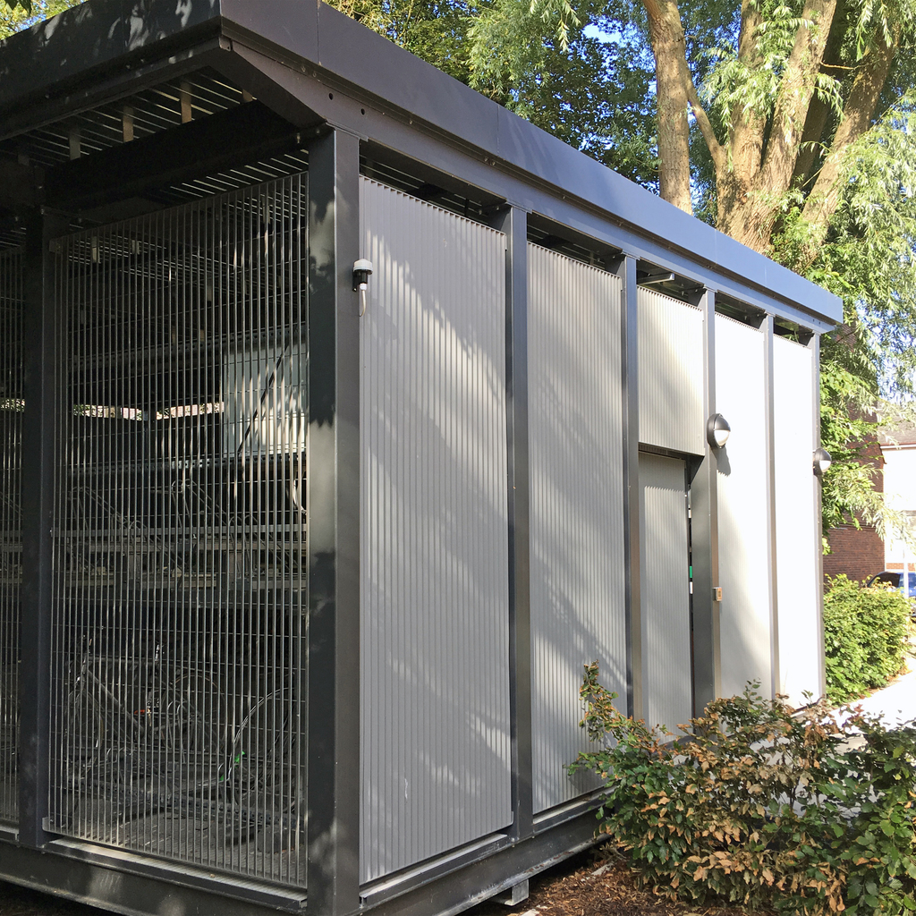 Architect-designed cycle compound - Oxford city centre | Lang+Fulton ...