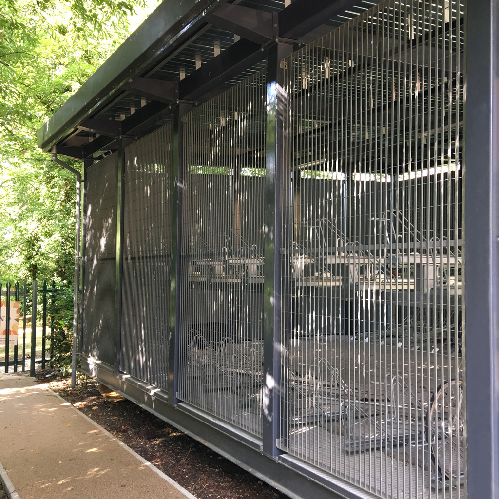 Architect-designed cycle compound - Oxford city centre | Lang+Fulton ...