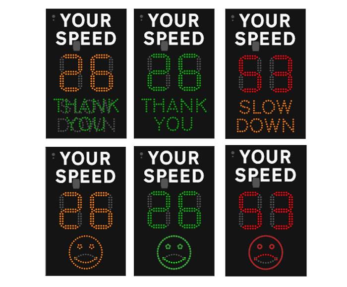 Vehicle-activated traffic signs | Street Furnishings | ESI External Works
