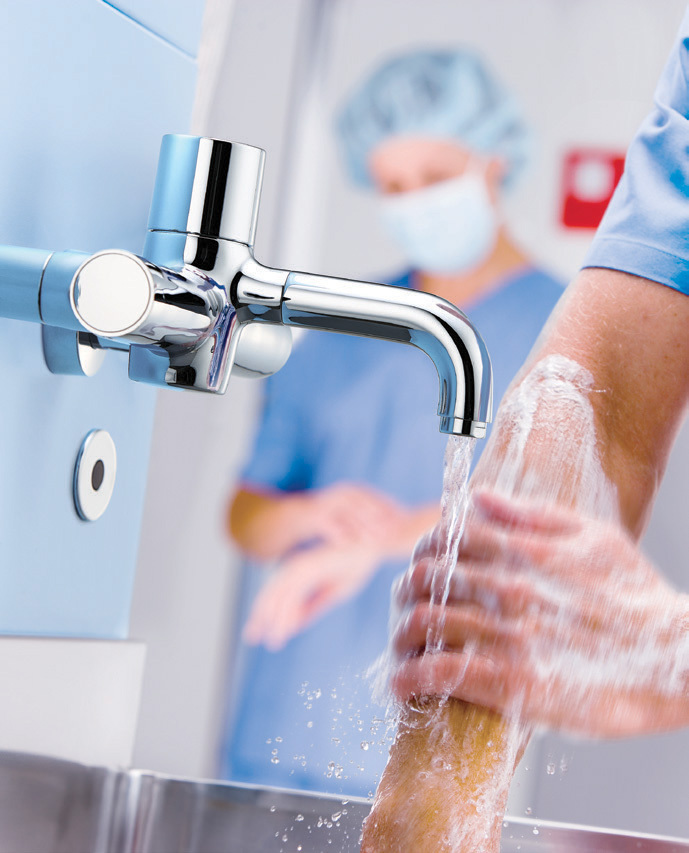 Markwik 21+ thermostatic tap mixers for hospitals | Ideal-Standard ...