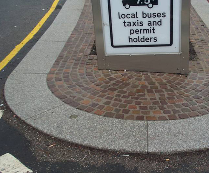 Radius granite kerbs | CED Stone Group | ESI External Works