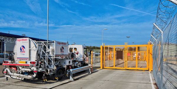 High security interlock bi-fold gate system for airport | Frontier ...