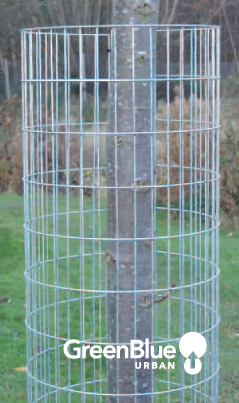Weld mesh tree guards | GreenBlue Urban Ltd | ESI External Works