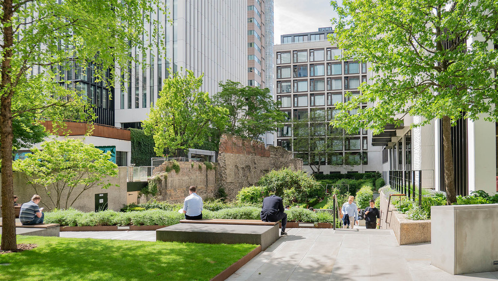 Urban tree planting system for London Wall Place | GreenBlue Urban Ltd ...