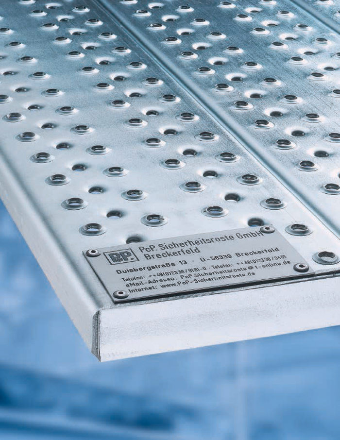 Type LHD® perforated mild steel fire protection gratings | Elefant ...