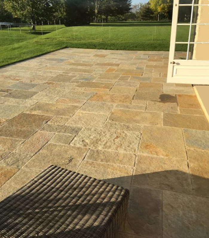 Honey Cathedral hand-cut limestone paving and setts | Westminster Stone ...