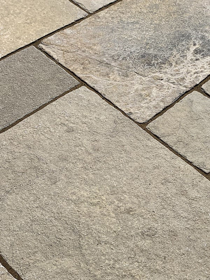 Antique Cotsway limestone paving | Westminster Stone | ESI External Works