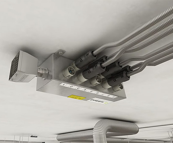 Gesis MetaLynx distribution box | Wieland Electric | ESI Building Services