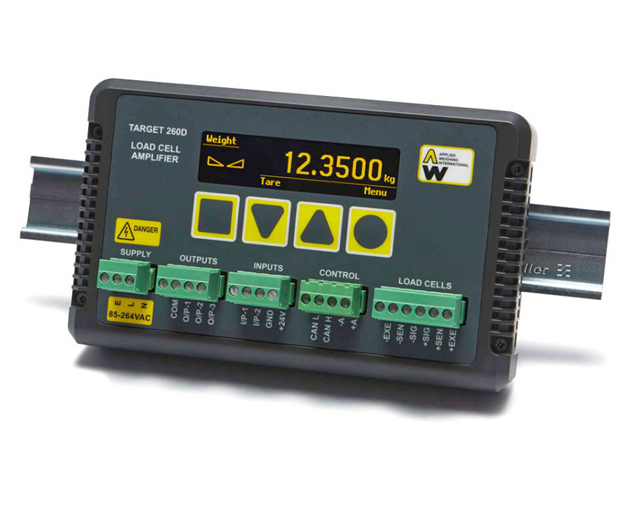 Target - load cell amplifiers with weight display | Applied Weighing ...