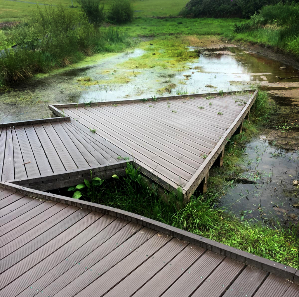 Plaswood recycled plastic boardwalks | Plaswood | ESI External Works