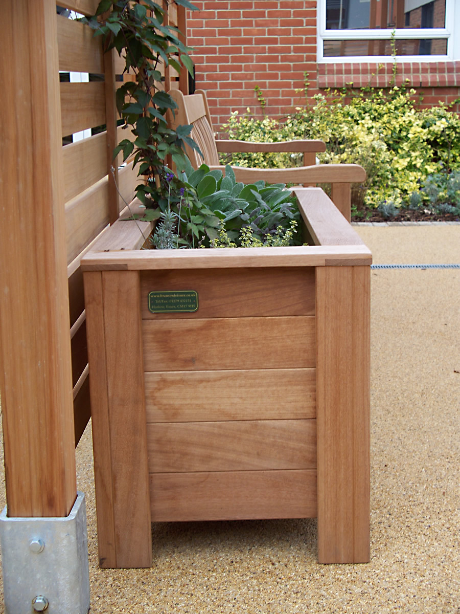 Ultimate iroko tree and shrub planters | Branson Leisure | ESI External ...