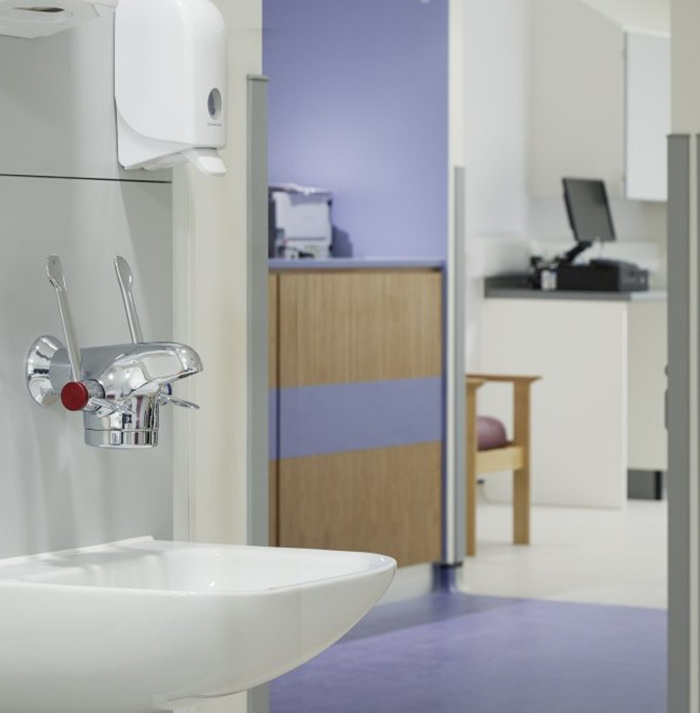 Optitherm thermostatic clinical tap | Horne Engineering | ESI Interior ...