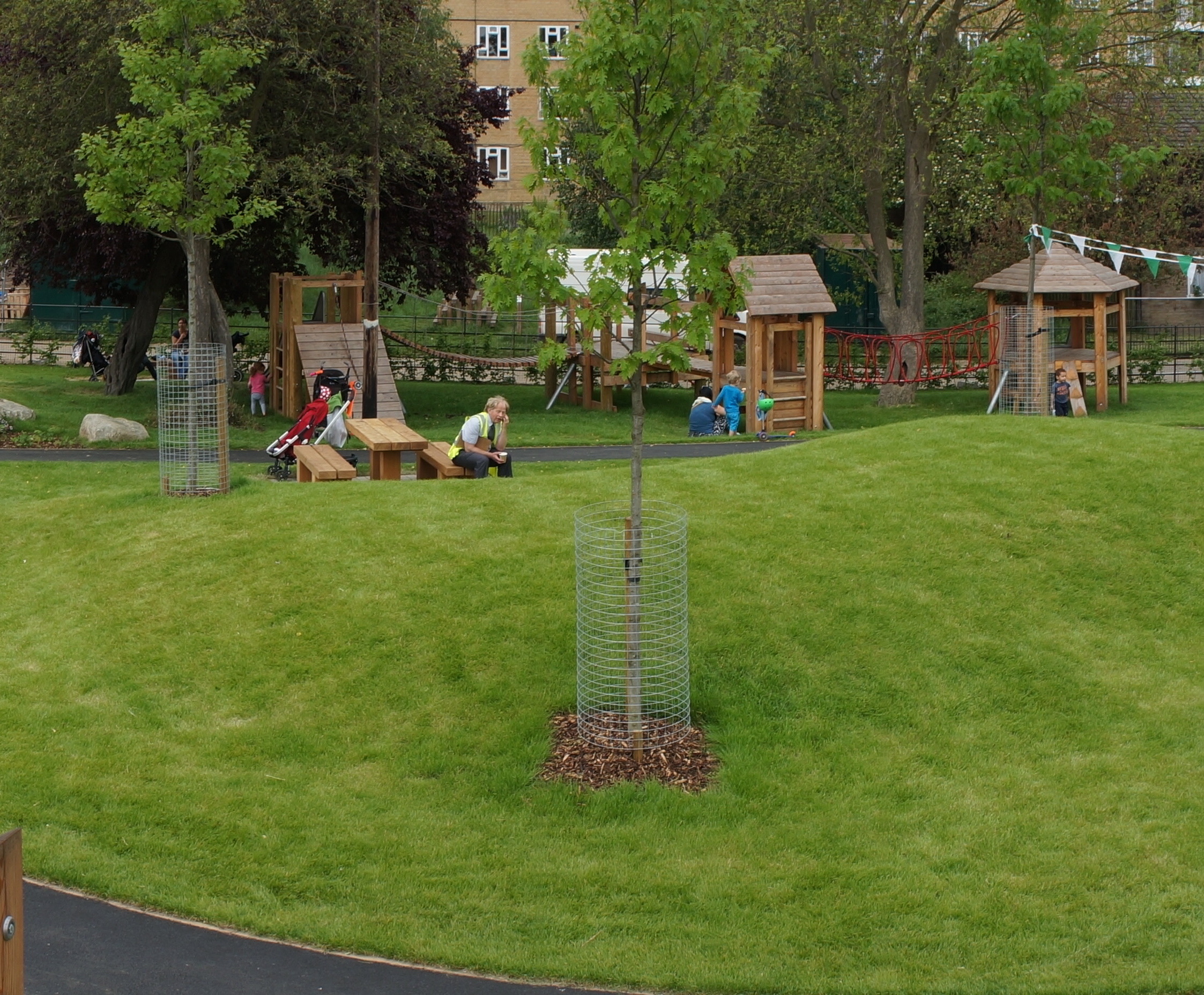 Three playground areas, Brockwell Park, Lambeth | Timberplay | ESI ...