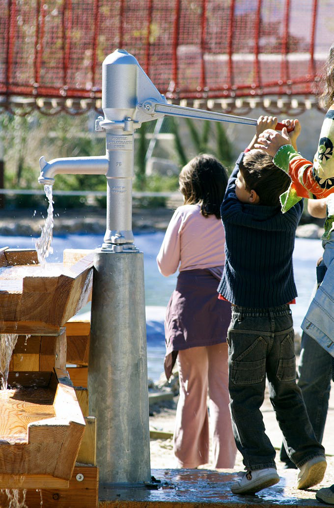 Playground Pump for water play | Timberplay | ESI External Works