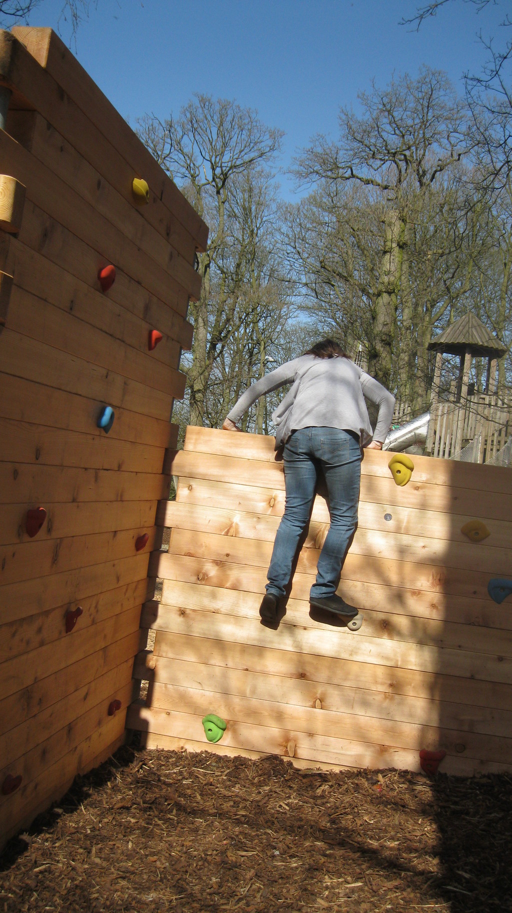 Richter Spielgeräte climbing wall with 2 or 4 elements | Timberplay ...