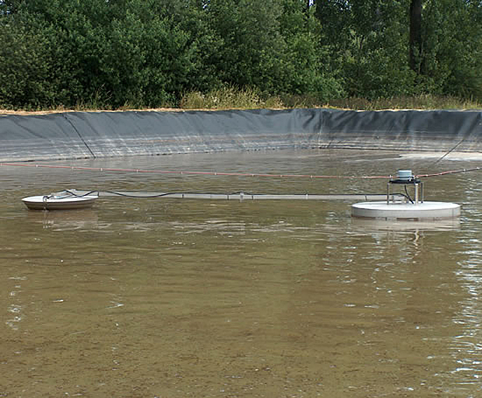 Aqua Turbo® MIX-BS floating downdraft mixer | Aquasystems International ...