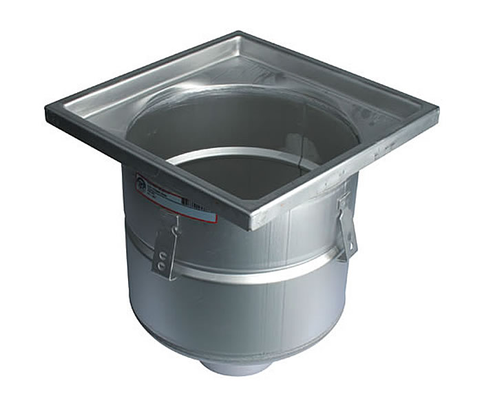 Industrial 760 drain, concrete floors, vertical outlet | BLUCHER UK ...
