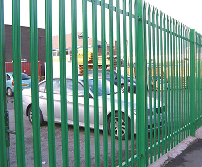 Palisade - GP and security grade steel palisade fencing | Barkers ...