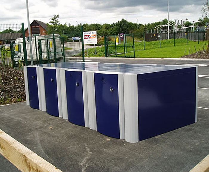 Velo-Safe space-efficient cycle locker for 1 bike | Cycle-Works | ESI ...