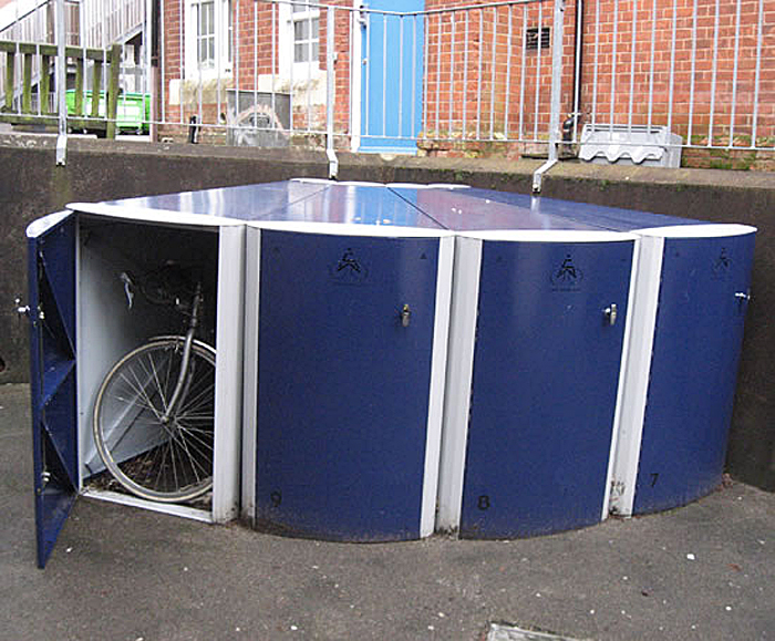 Velo-Safe space-efficient cycle locker for 1 bike | Cycle-Works | ESI ...