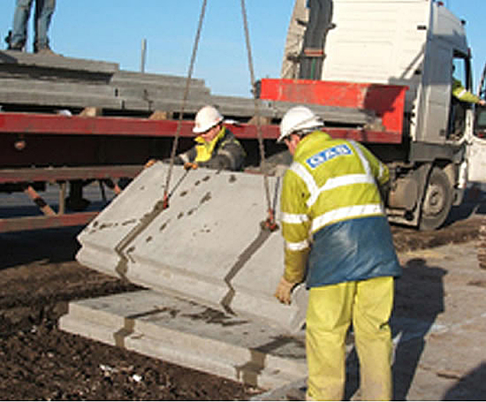 Precast concrete utility impact protection slabs | Elite Precast ...