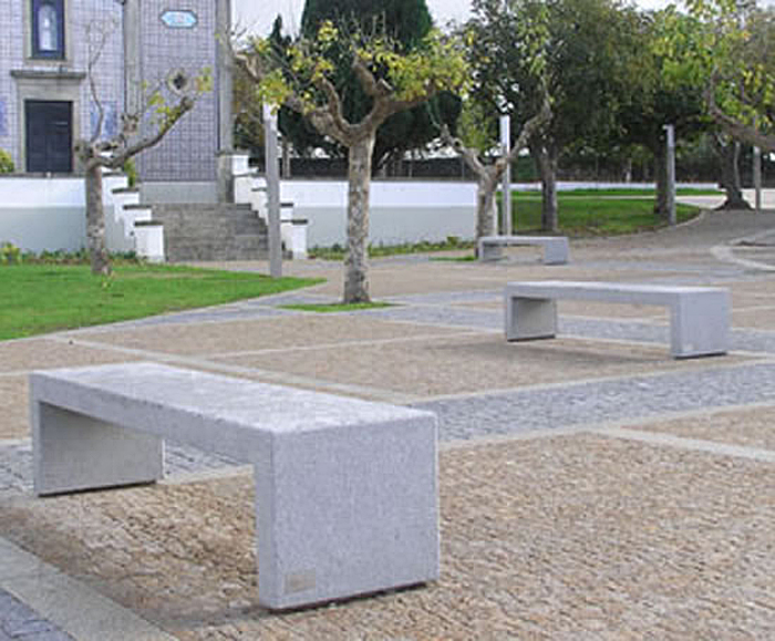 BLOC contemporary concrete seat | Factory Furniture | ESI External Works