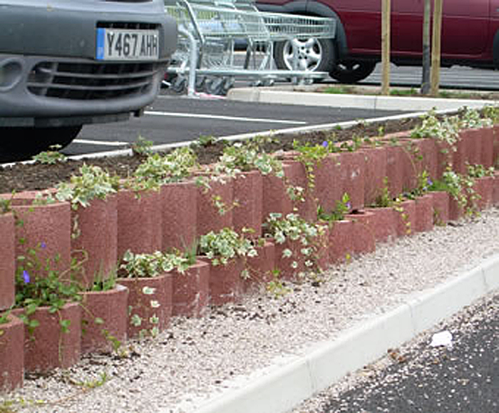 Betoflor® retaining walls | Grass Concrete | ESI External Works