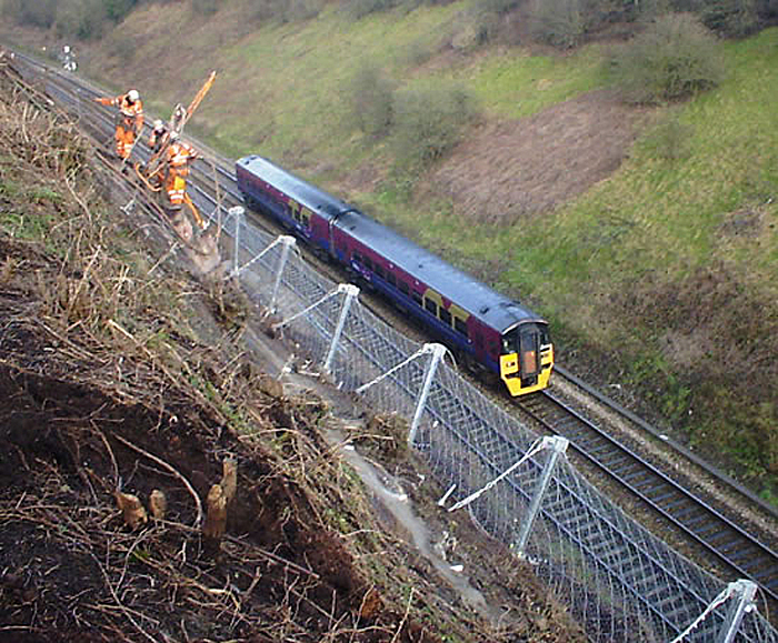 HEA Panel rockfall protection | Maccaferri | ESI External Works