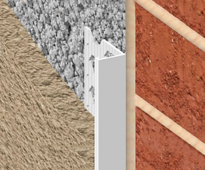 PVCu stop beads for standard render | Renderplas | ESI Building Design