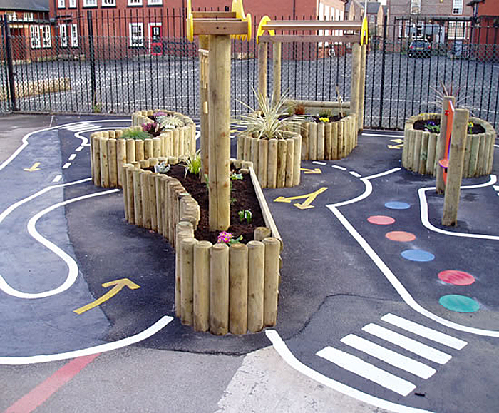 Outdoor play equipment, Nansen Primary School | Setter Play | ESI ...