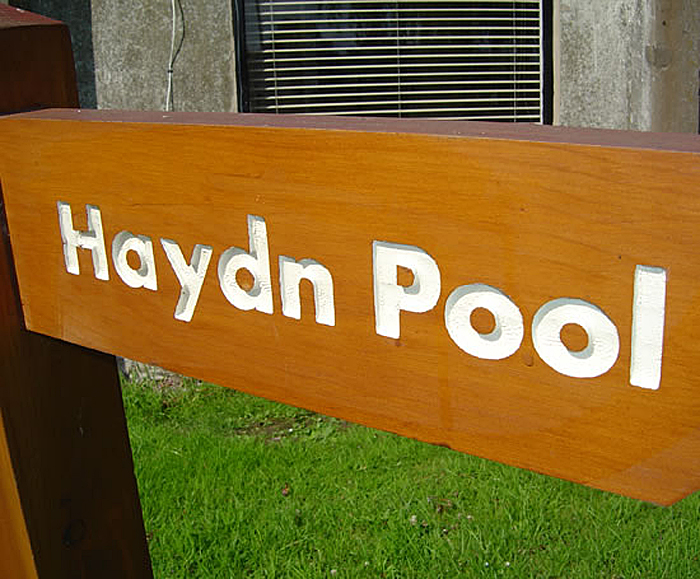 Routed oak entrance signs | Shelley Signs | ESI External Works