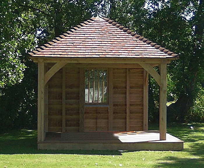Oak framed garden buildings | Round Wood of Mayfield | ESI External Works