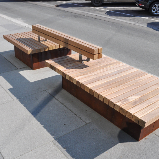 Solid Base Benches | Streetlife | ESI External Works