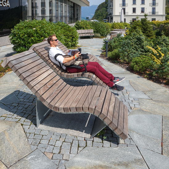 Range of external seating for Alpine garden | Streetlife | ESI External ...