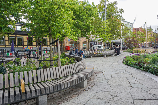 Street furniture for award-winning square - Sweden | Streetlife | ESI ...