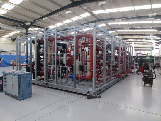 Packaged combination boiler plantroom for tech company | Constant Air ...