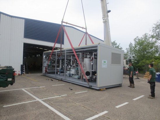 Packaged combination boiler plantroom for tech company | Constant Air ...