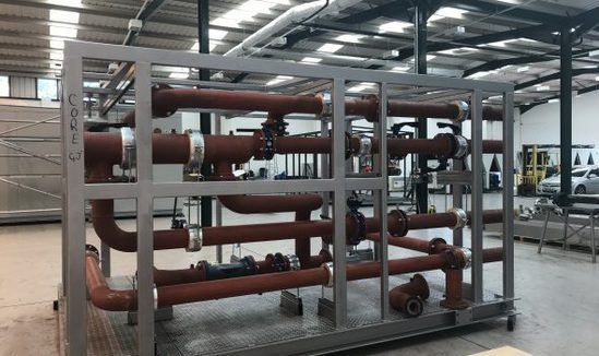 Prefabricated packaged plant room for Embassy Gardens | Constant Air ...