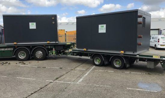 Prefabricated packaged plant room for Embassy Gardens | Constant Air ...