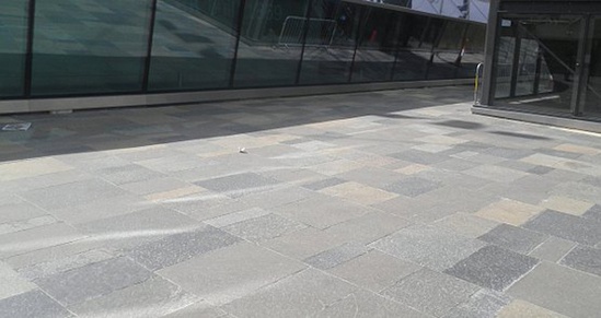 Caithness flagstone paving at the Cutty Sark | A & D Sutherland | ESI ...