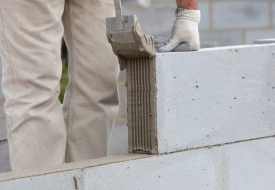 Aircrete blocks used in solid wall construction | H+H UK | ESI Building ...