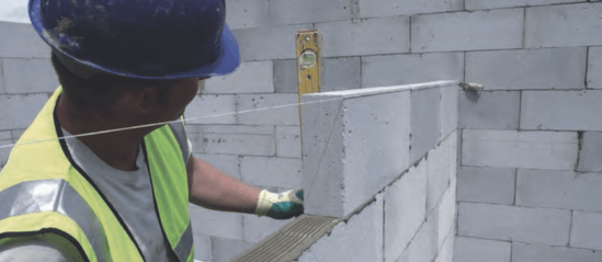 Celcon Thin-Joint system for aircrete blockwork | H+H UK | ESI External ...