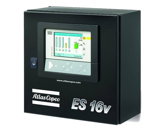 ES 16 central controller for compressors | Atlas Copco | ESI Building ...